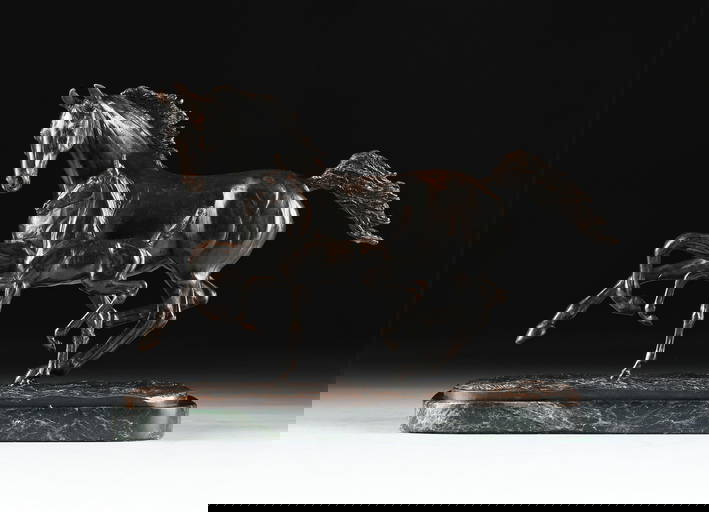 Linda Rankin (american B. 1949) "mare And Foal," 1981,