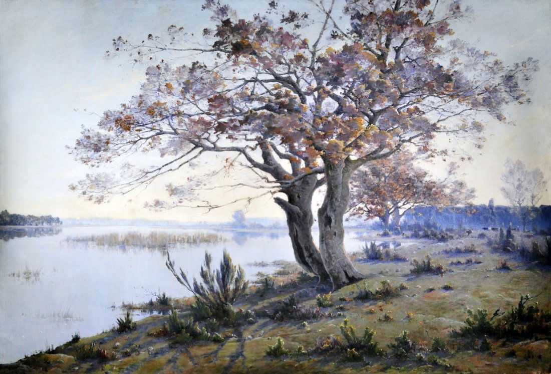 CHARLES CARLOS-LEFEBVRE (French 1853-1938) A PAINTING,