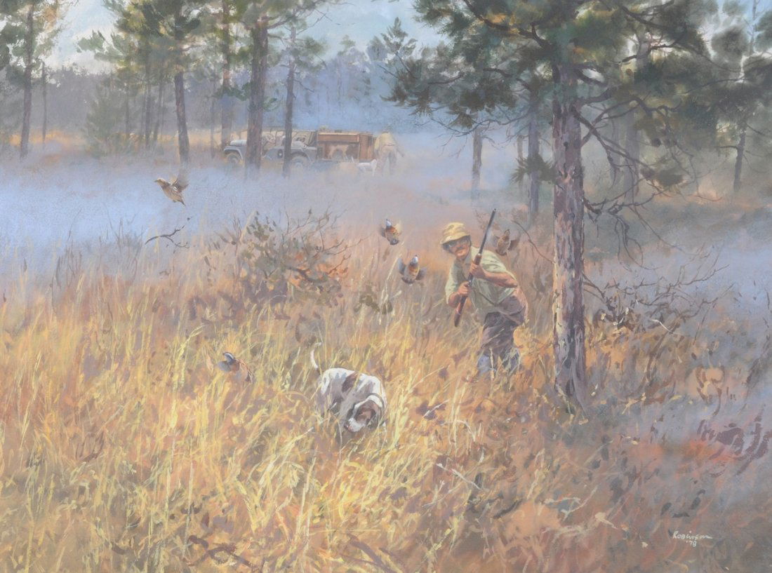 JAMES ROBINSON (American/Texas b. 1944) A PAINTING, "HE