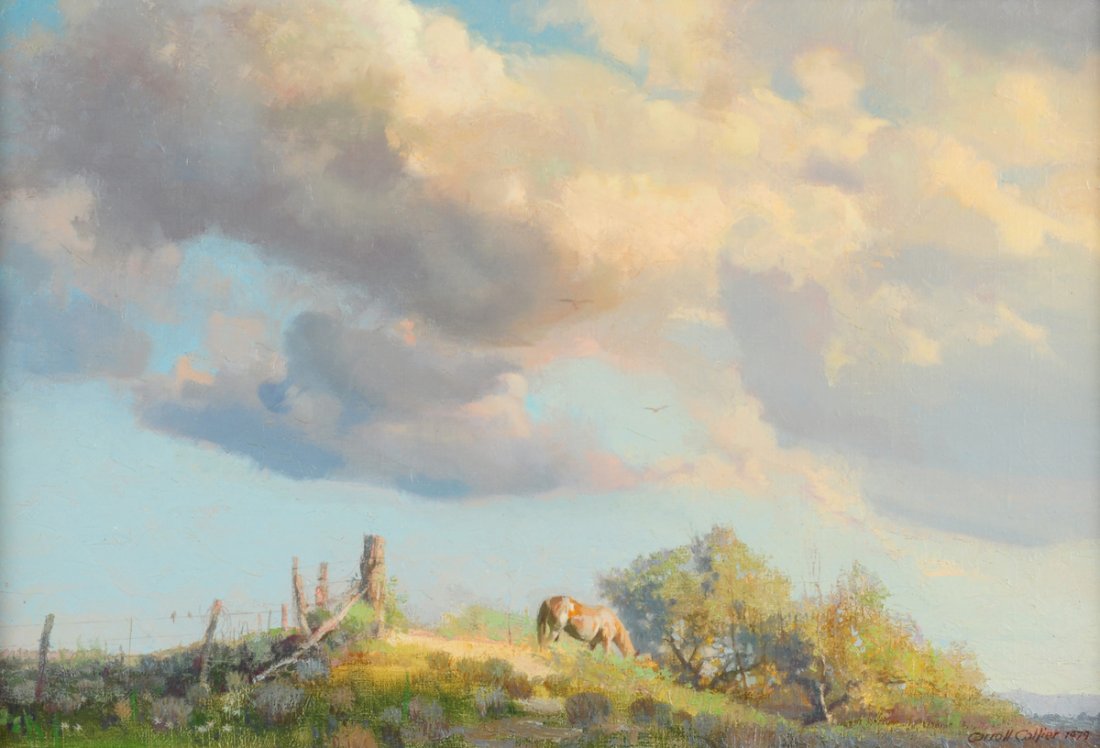 CARROLL COLLIER (American/Texas b. 1923) A PAINTING,