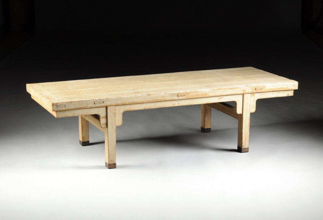 AN ANTIQUE CHINESE IVORY LACQUER GLAZED LOW TABLE, - May 17, 2015 ...