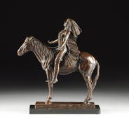 Cyrus Edwin Dallin (1861-1944 Boston, MA) - Oct 20, 2015 | John Moran ...