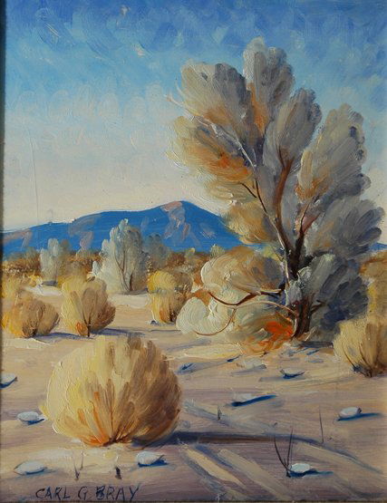 28: CARL G. BRAY (American/California, b. 1917) A paint