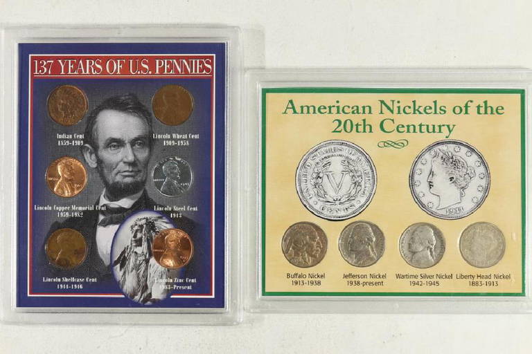 2 Us Coin Sets See Description 137 Years Of Us