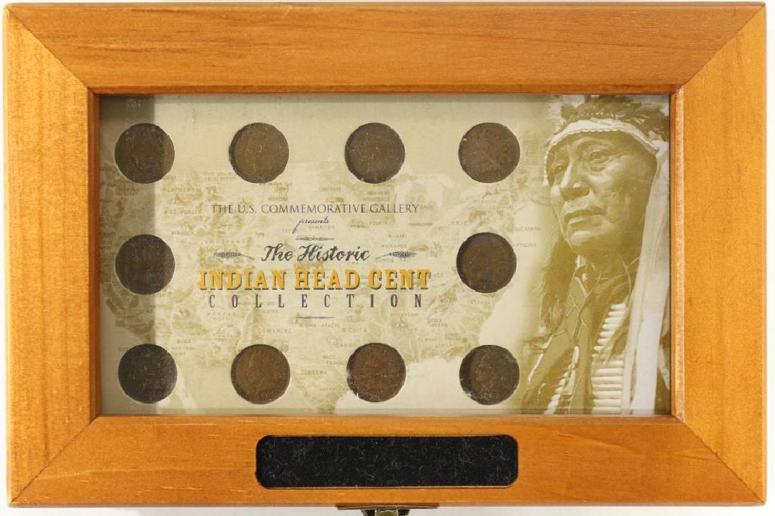 The Historic Indian Head Cent Collection. 10
