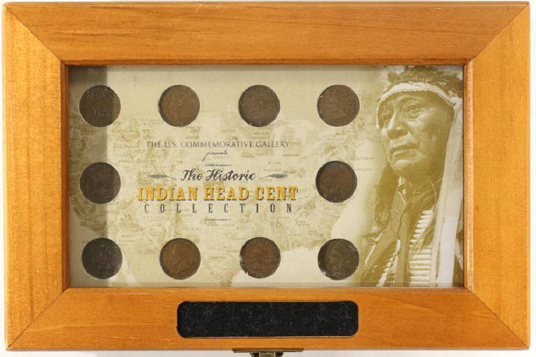The Historic Indian Head Cent Collection. 10