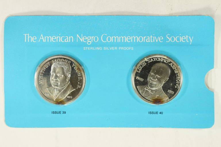 2 Sterling Silver Proof Rounds The American