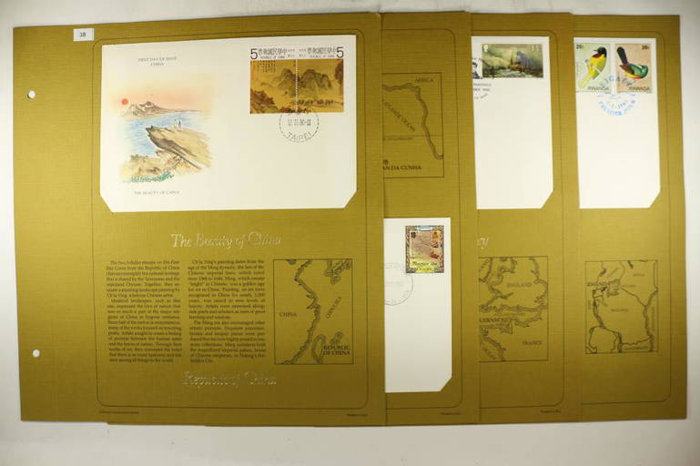 4 Assorted 1980 1st Day Covers