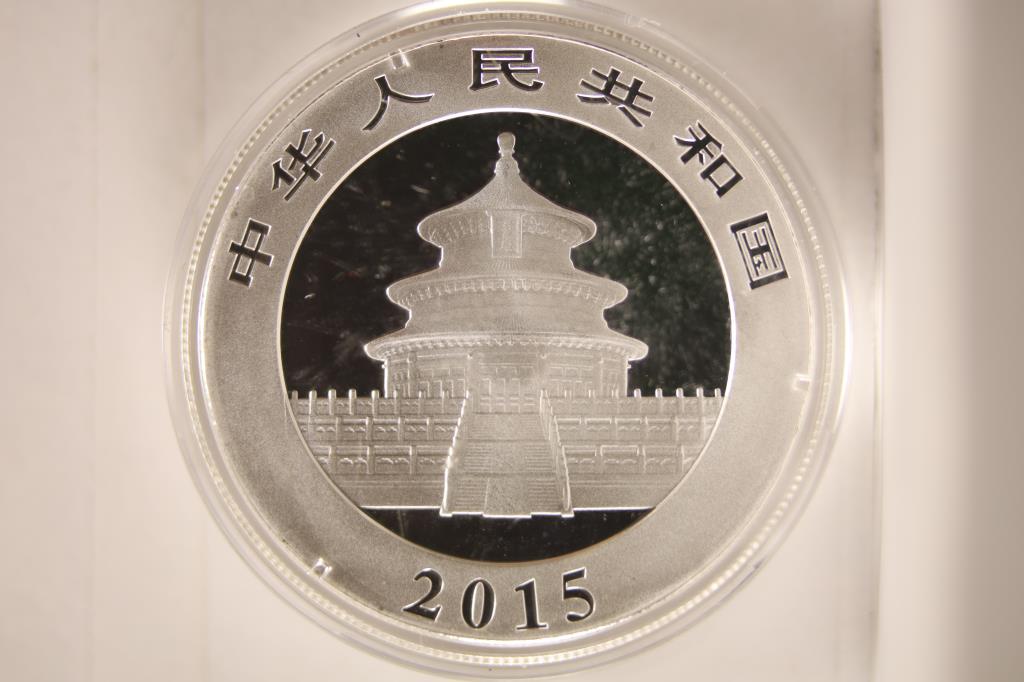2015 CHINA 10 YUAN SILVER PANDA COIN PROOF LIKE (#0182) on Jun 06, 2022 ...
