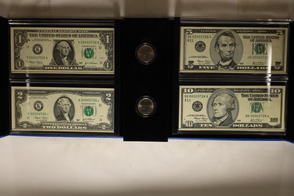 Texas Coin & Currency Set Contains: Series 2003
