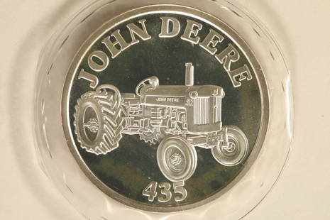 John Deere .999 Fine Silver 5 Coin Collectors Set Various Model Types ...