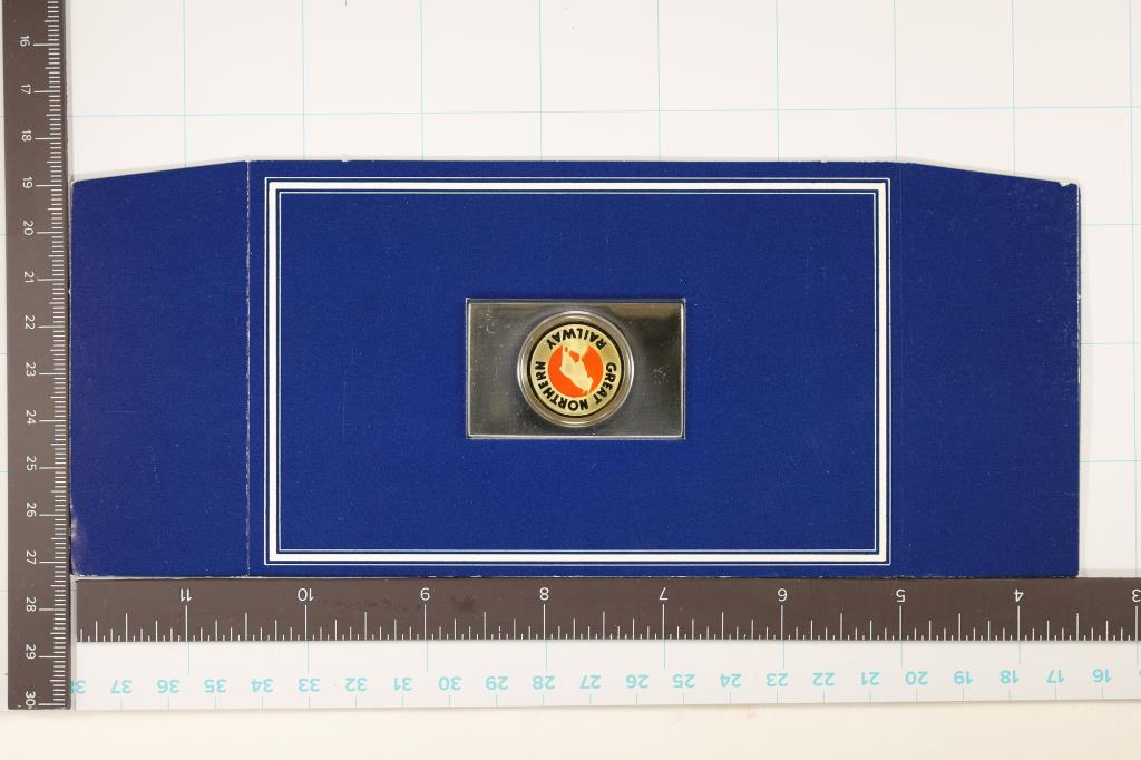 1977 Sterling Silver Franklin Mint Proof Railroad