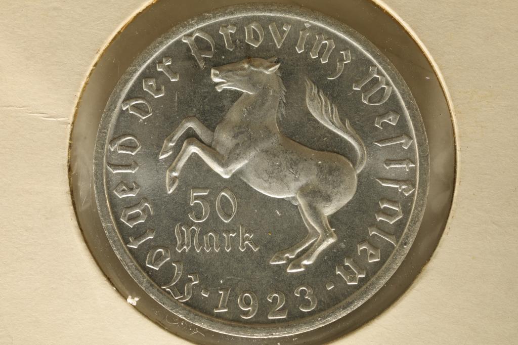 1923 German 50 Mark Unc