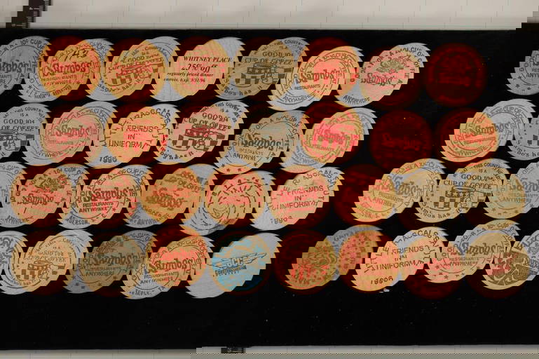 30 Assorted Wooden Nickels