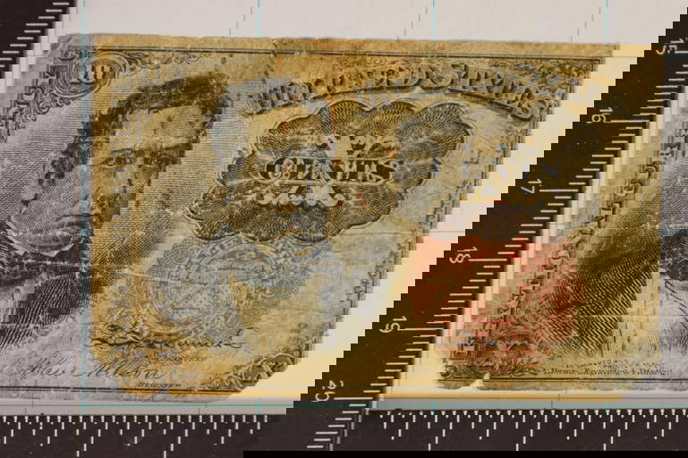 1840 Us 10 Cent Fractional Currency