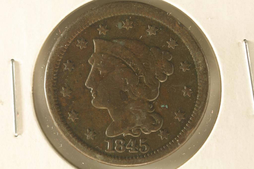 1845 Us Large Cent Auction