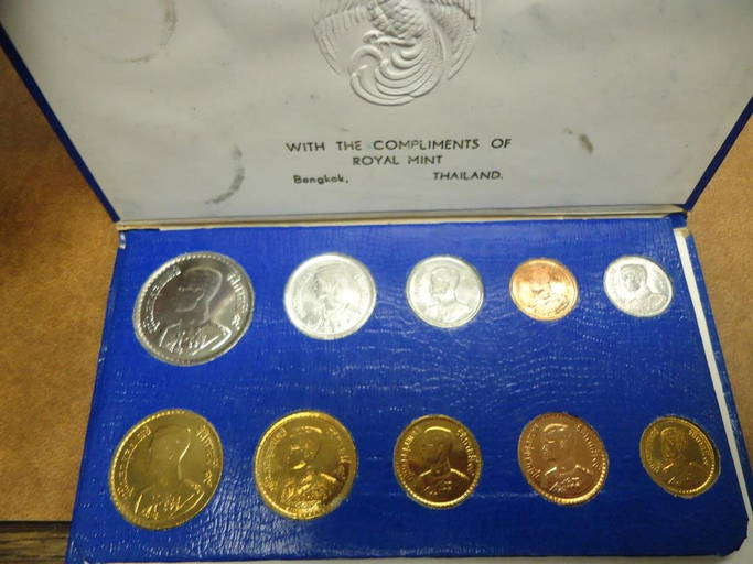 Thailand Mint Set Compliments Of Royal Mint Bangkok,