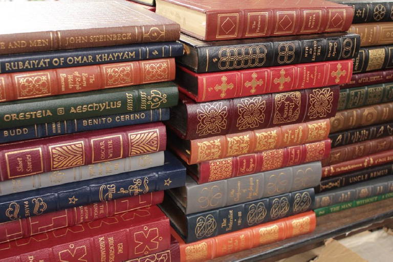 130 Easton Library Collection, Leather Bound Classics