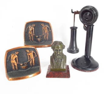 Antique American Bell Telephone Co. Candlestick Telephone