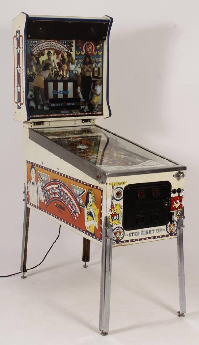 Gottlieb Pin Ball Machine "Hot Shots" 1988