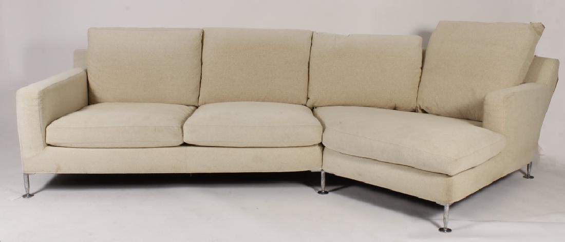 B&b Italian "harry" 2 Part Sectional Sofa