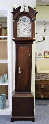 Stickley Made Col. Williamsburg Tall Case Clock