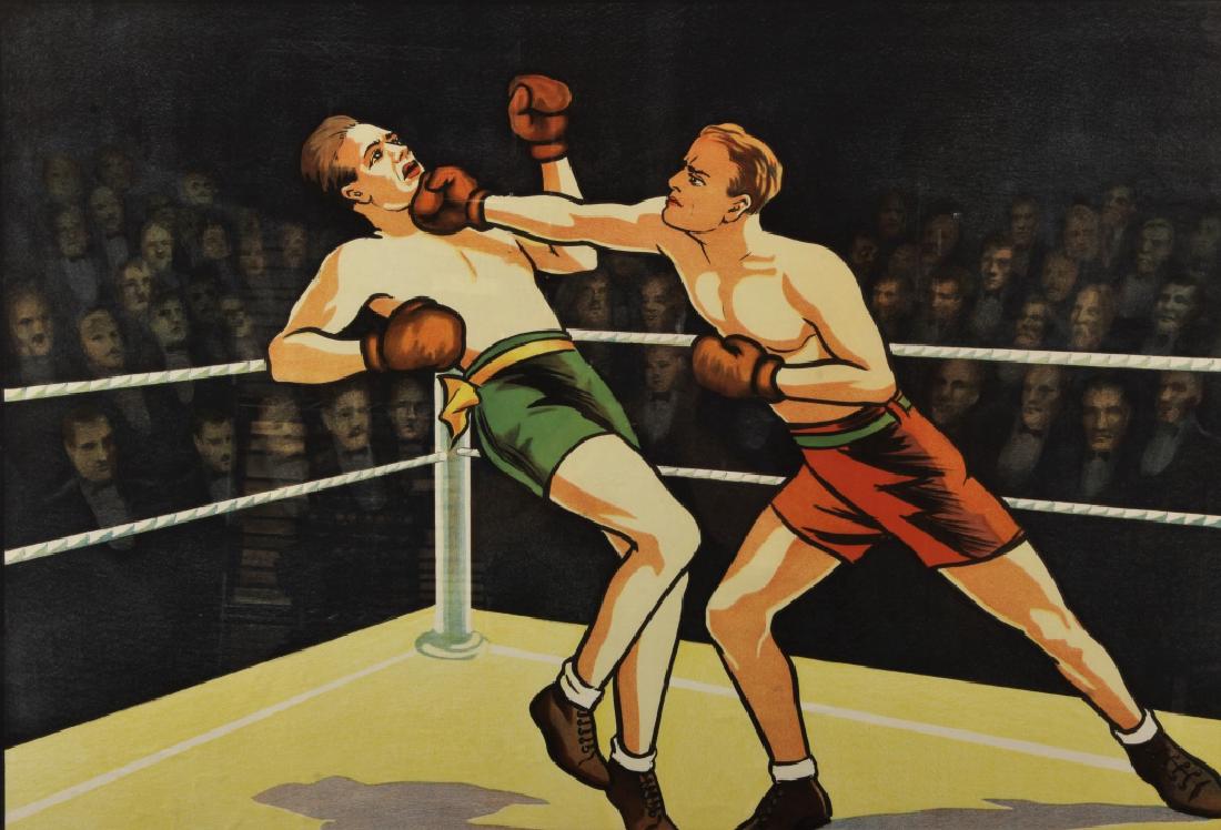 Vintage Willsons' Leicester British Boxing