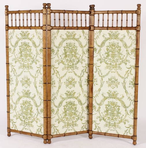 Possibly R J Horner Carved Maple Screen C.1900