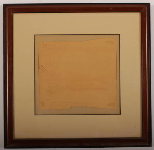 Kennedy Assassination Upi Teletype Nov. 22 1963