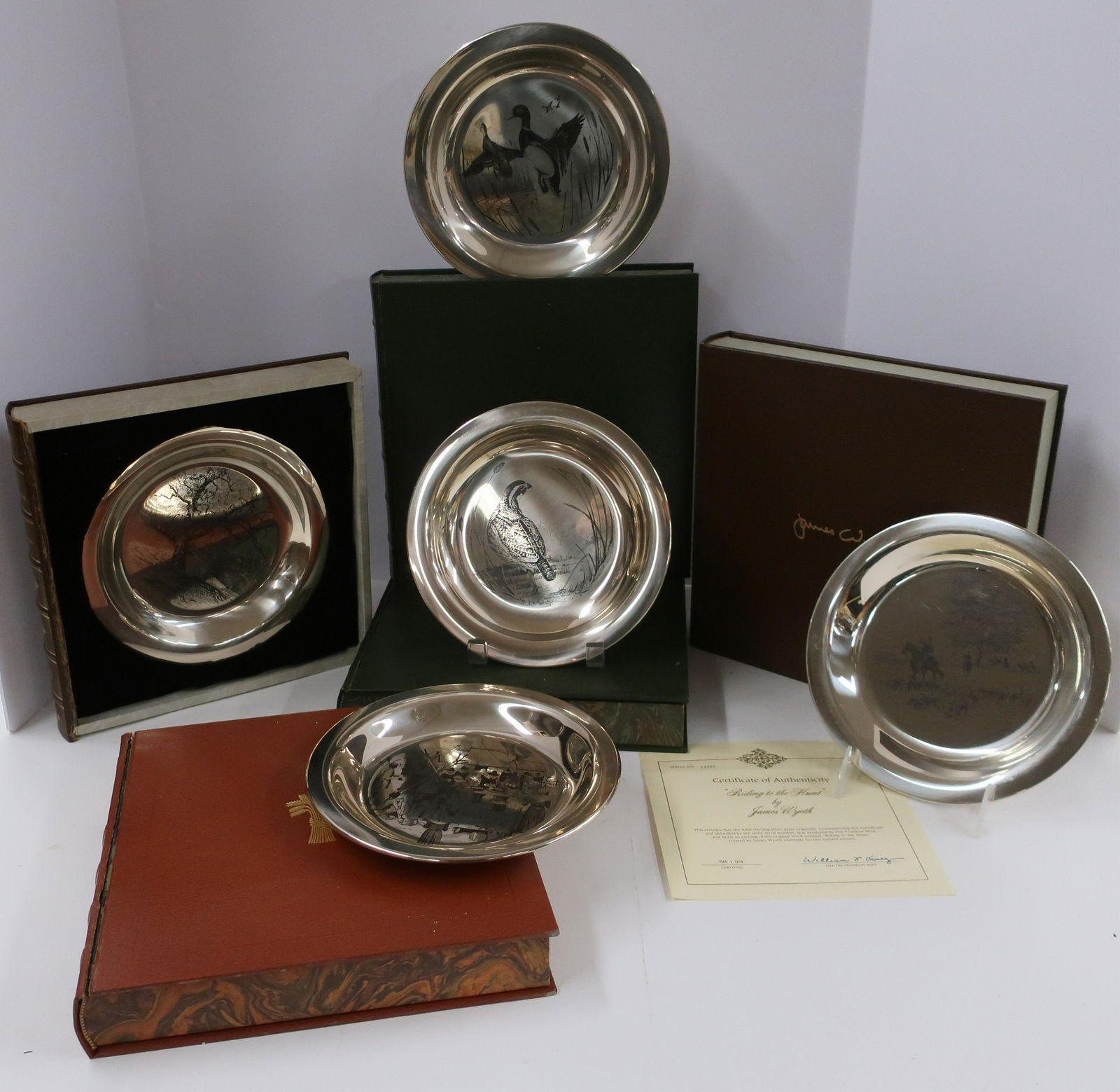 6 Franklin Mint Sterling Silver Collector Plates - Jan 22, 2020 ...