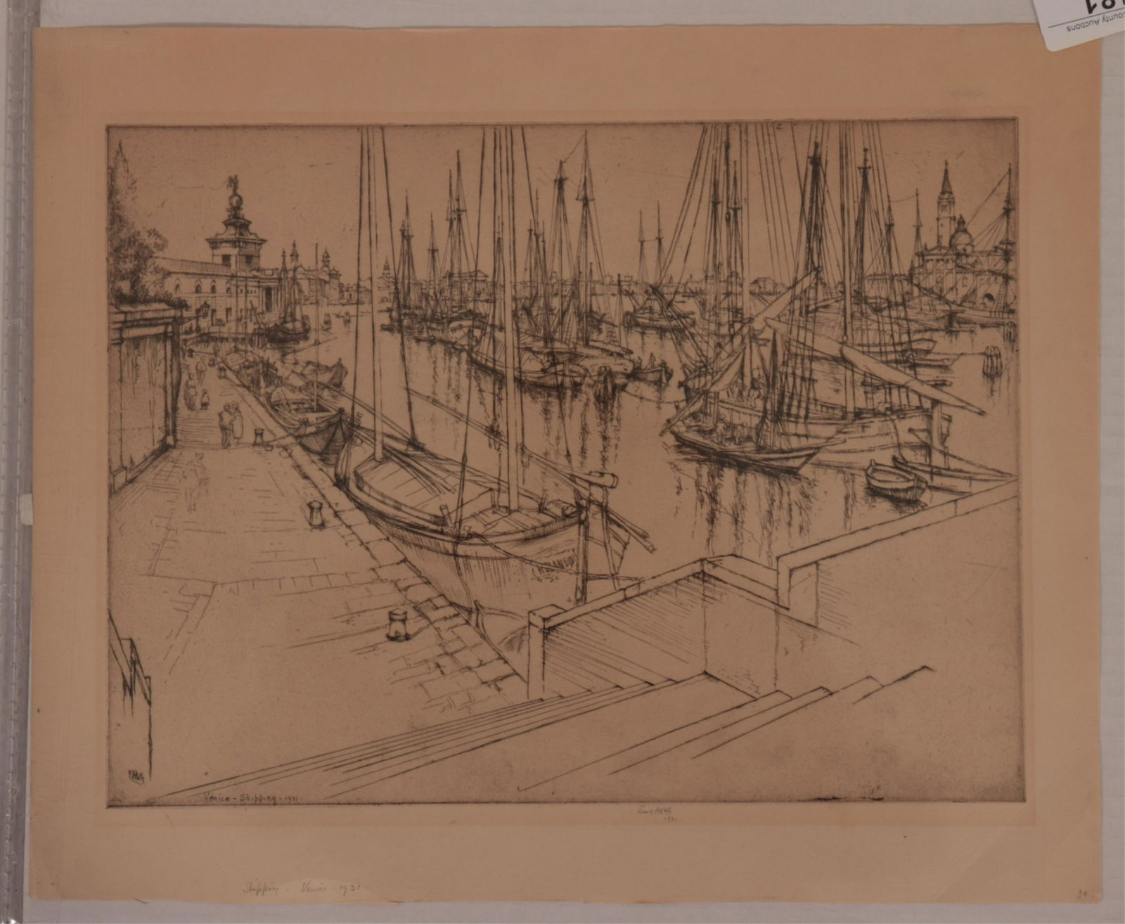 Ernest Roth, Venice Shipping, 1931