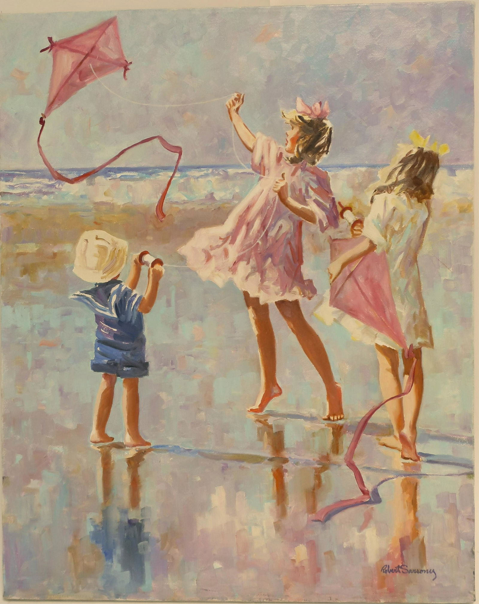 Robert Sarsony Kites In The Breeze