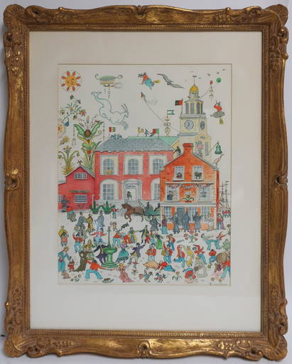 Lucien Van Vyve, 20th C., "the Opera House"