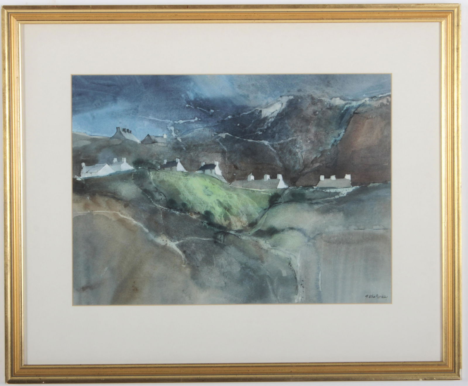 G. John Blockley, North Wales Village, Watercolor - Mar 18, 2020 ...