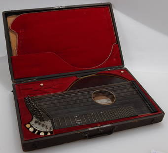 Antique 31 String Tiefenbrunner 1842 Zither