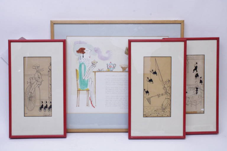 Marc Simont Ordovino, Illustration On Paper