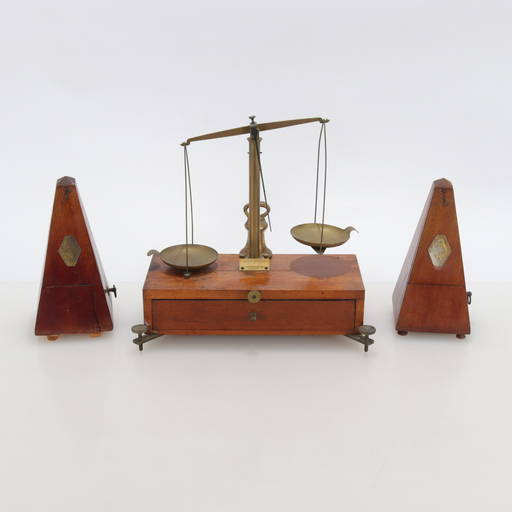 Becker Brothers Assayers Seale & 2 Metronomes