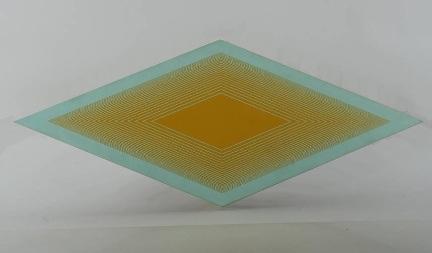 Richard Anuszkiewicz - Yellow Rhombus, 1970 (#0047) on Sep 20, 2022 ...