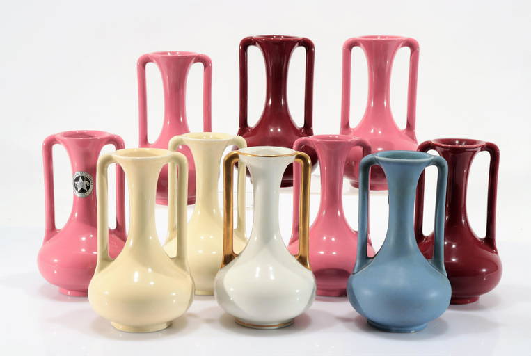 Tepco Pottery 10 Vases
