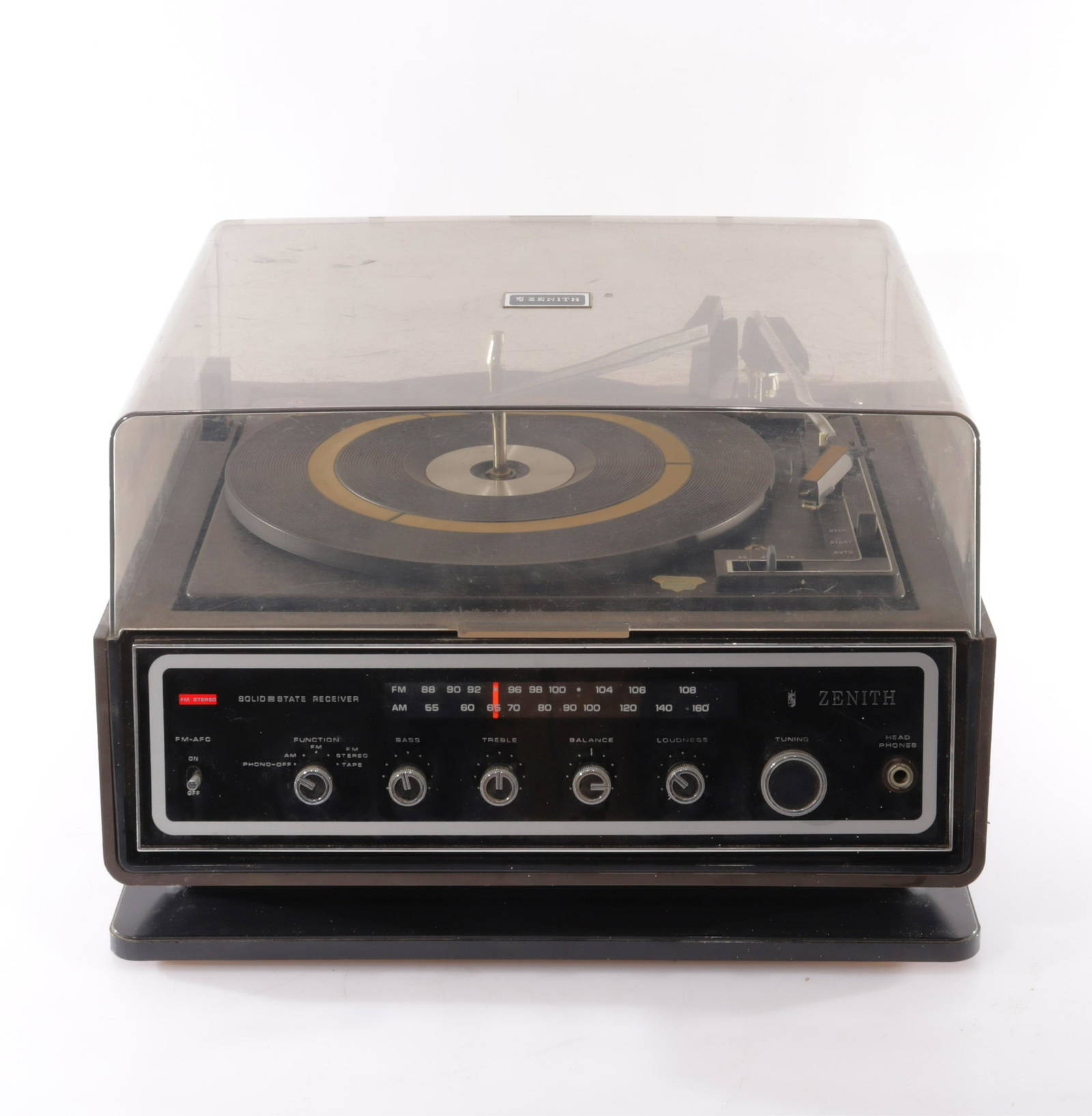 Vintage Zenith Stereo Receiver/record Player Auction