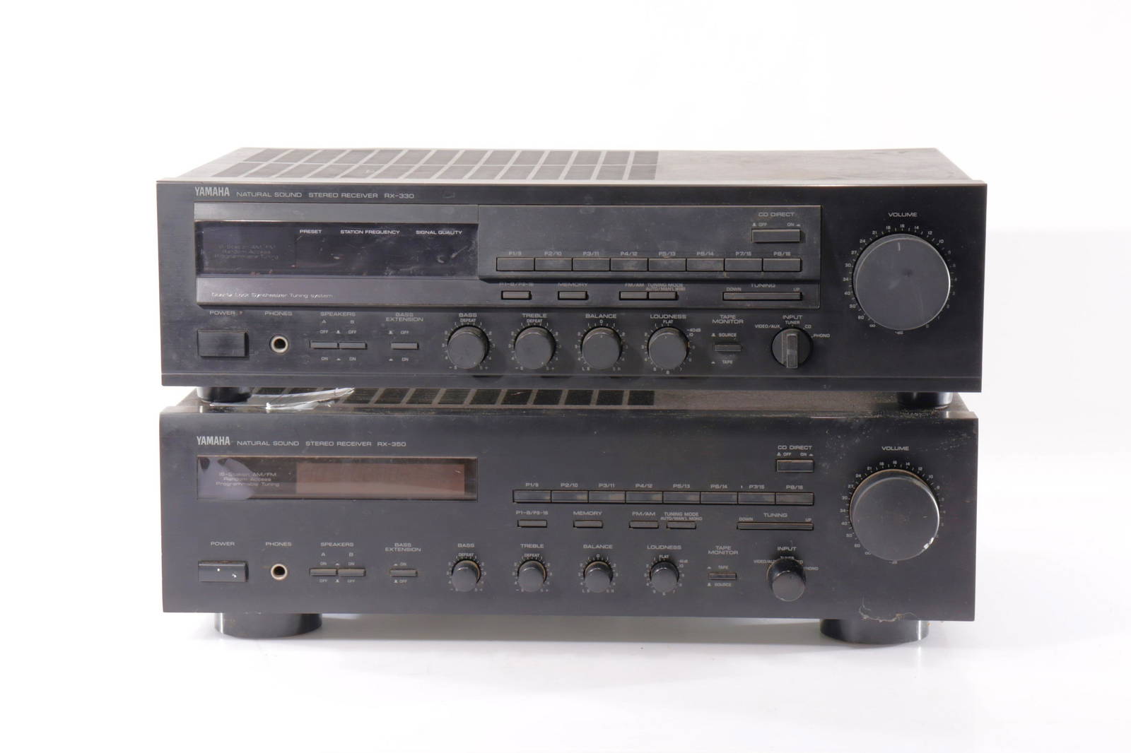 Two Yamaha Stereo Receivers Auction