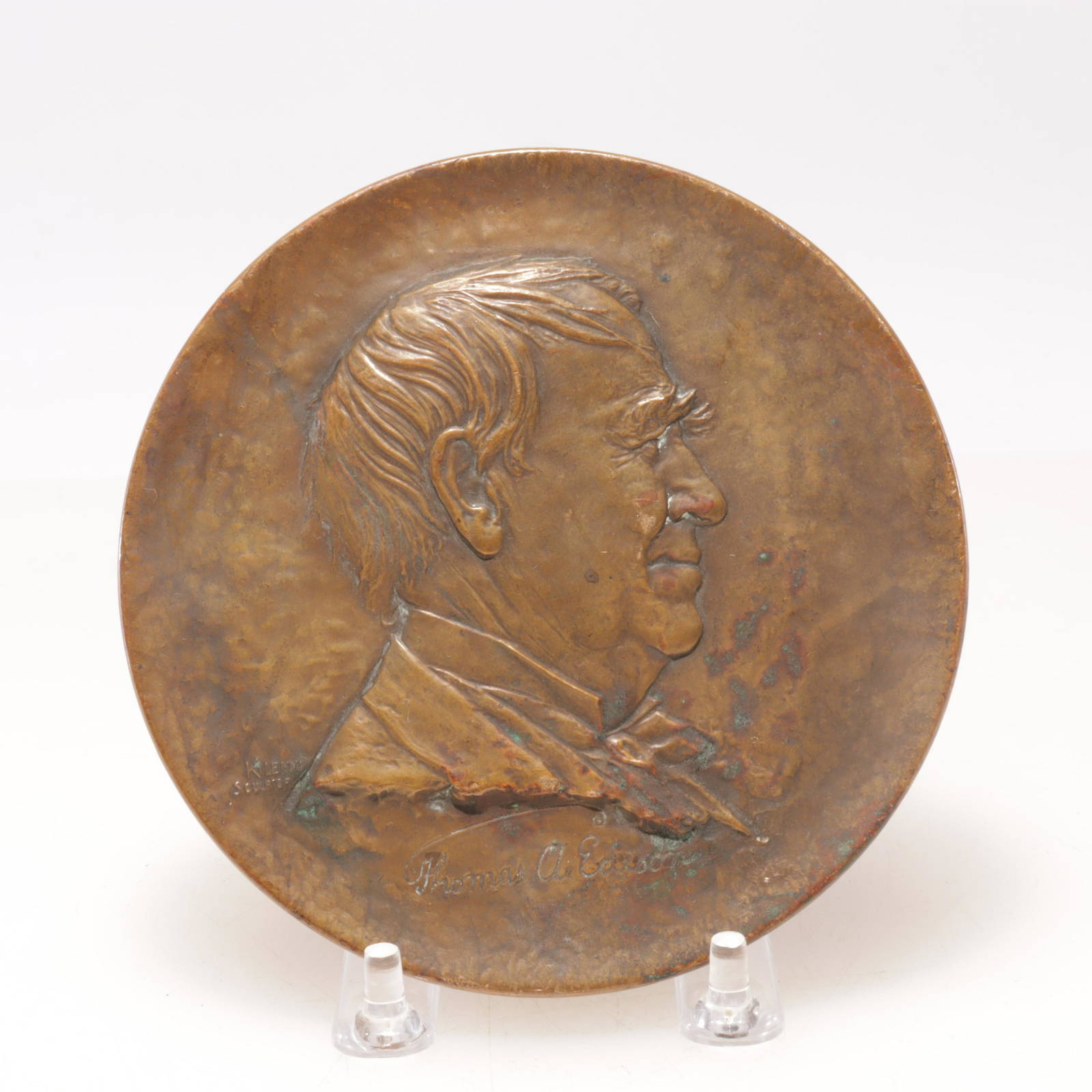 Commemorative Thomas Edison Bronze Medal Auction