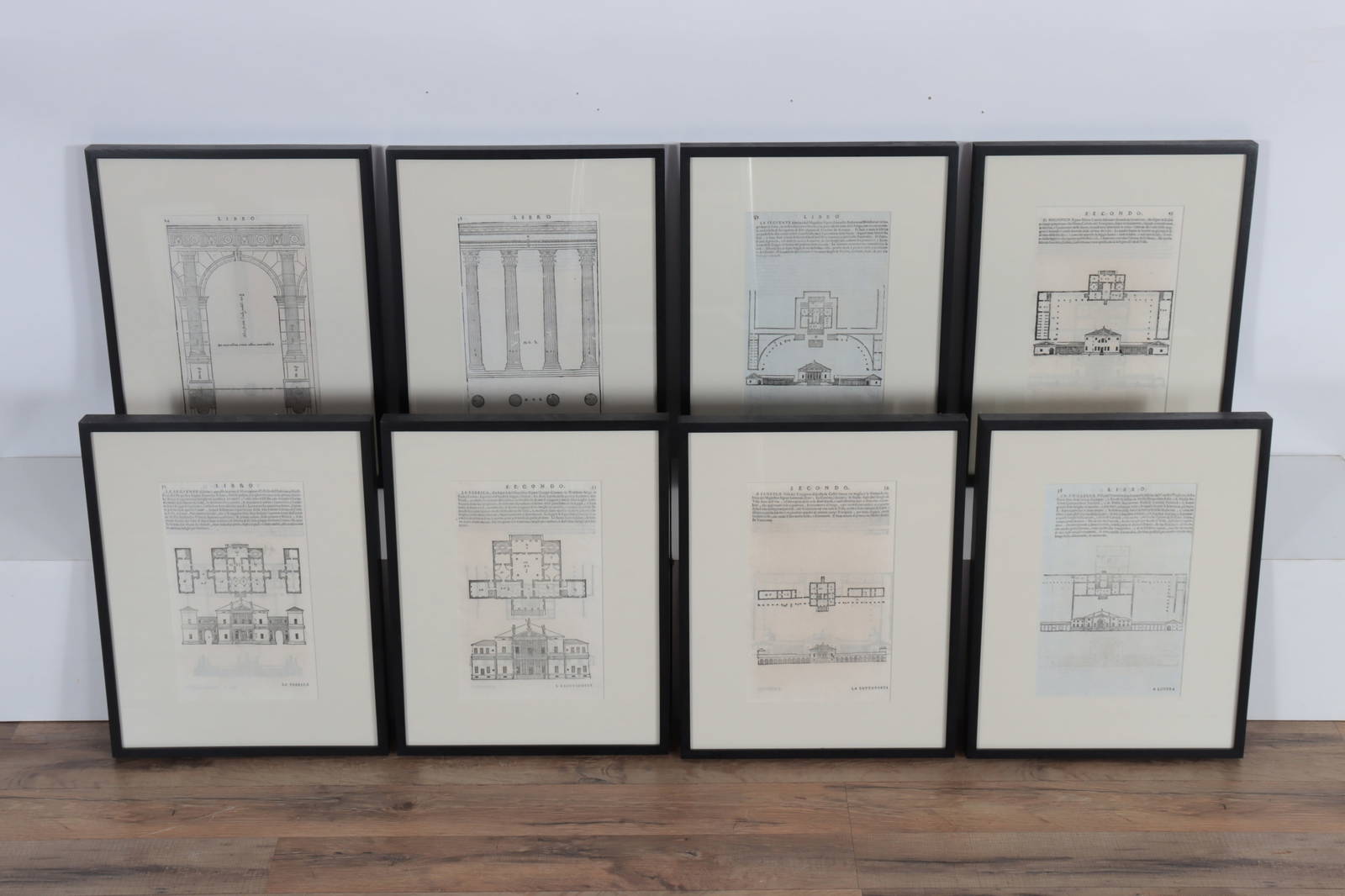17thc Palladio Engravings, 4 Books Of Architecture Auction