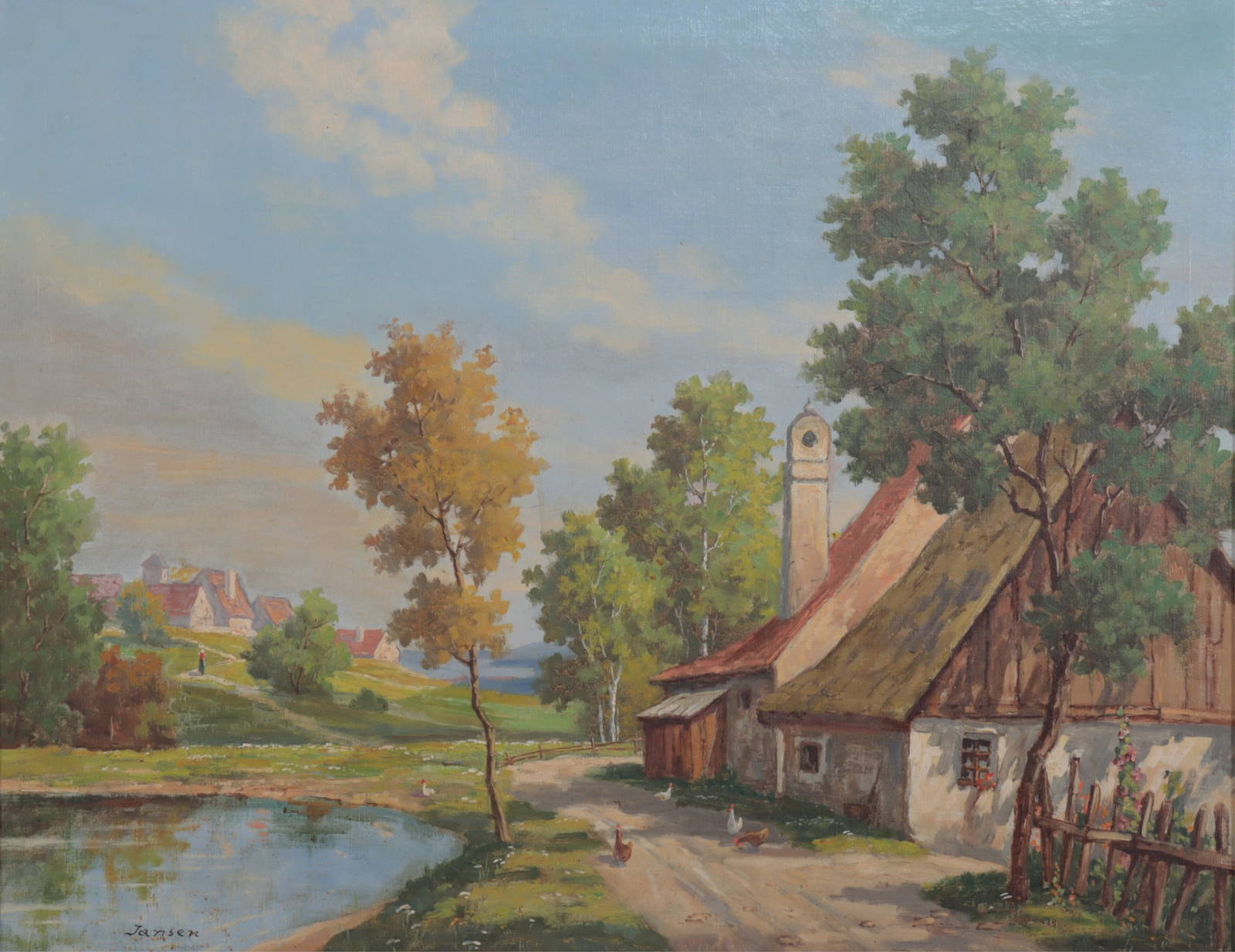 Jansen - Late Autumn O/c Auction