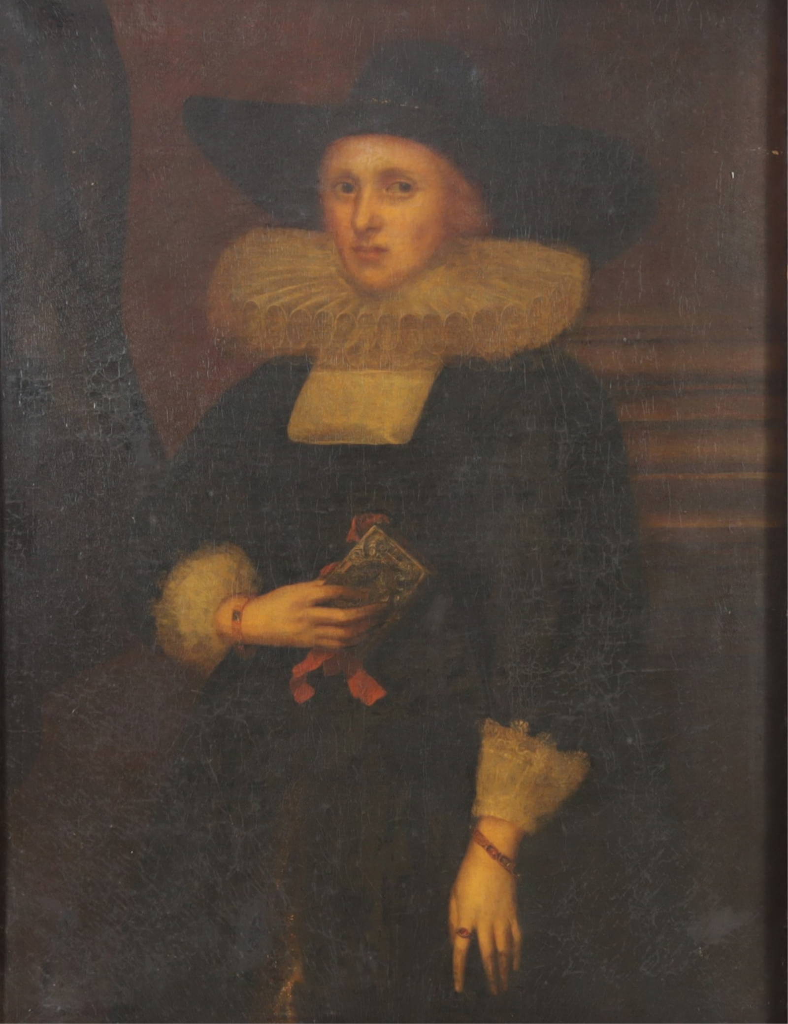 After Cornelis De Vos, Portrait Of A Man, O/c Auction