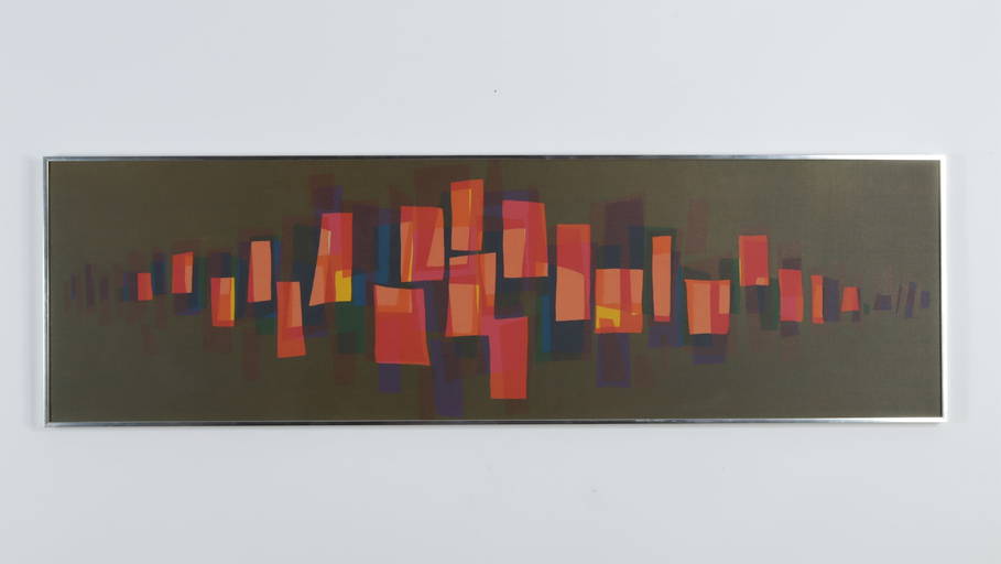 Tom Tru Mid Century Op Art