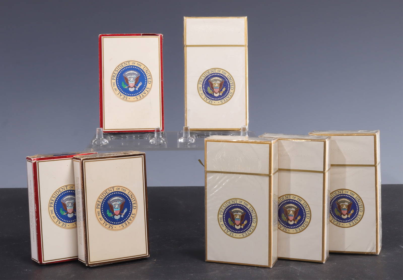Group Of Unopened Presidential Cigarettes Auction
