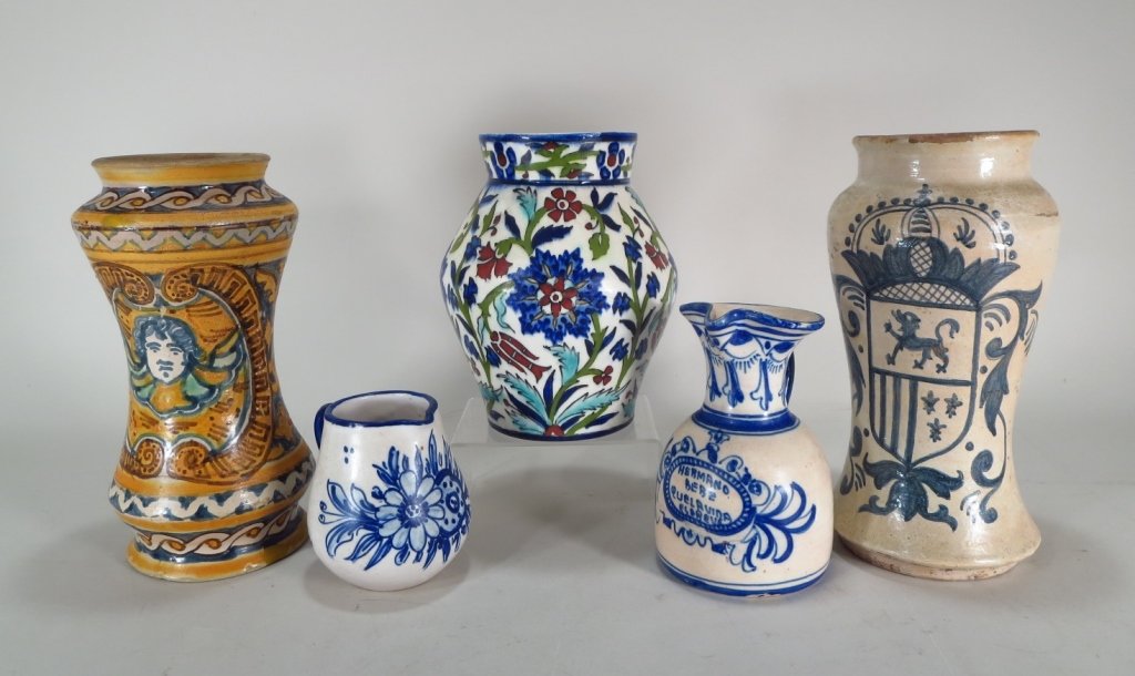 European Decorative Pottery, 20th C.