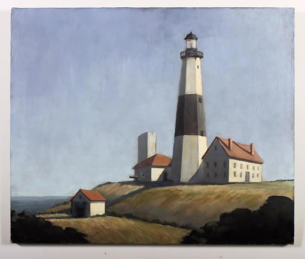 Nancy Root, O/C, "Montauk Light"