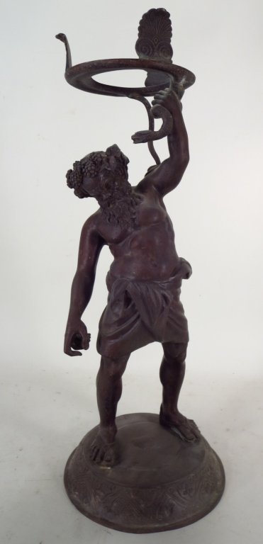 Bronze Figure of Bacchus, Late 19th-Early 20th C.